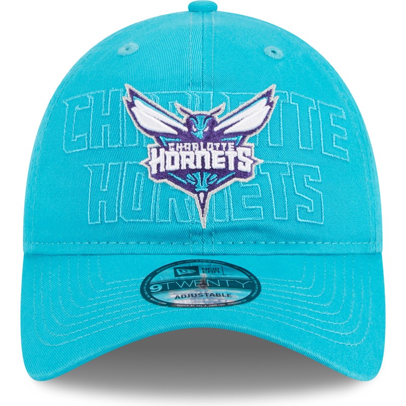 Gorra curva azul ajustable 9TWENTY Draft Edition 2023 de Charlotte ...